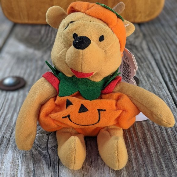 Disney | Toys | Disney Halloween Beanie Winnie The Pooh And Tigger ...